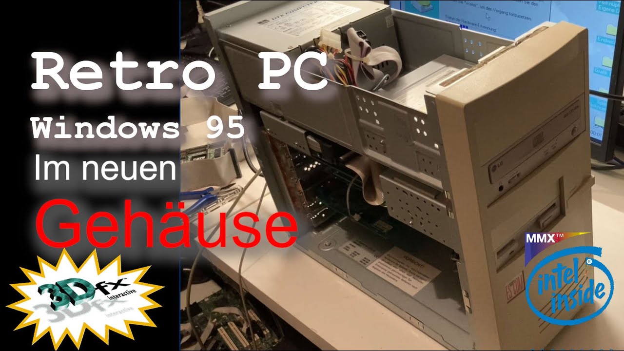 retro |Pentium PC| Teil 5 Neues Gehäuse & Windows 95 - YouTube