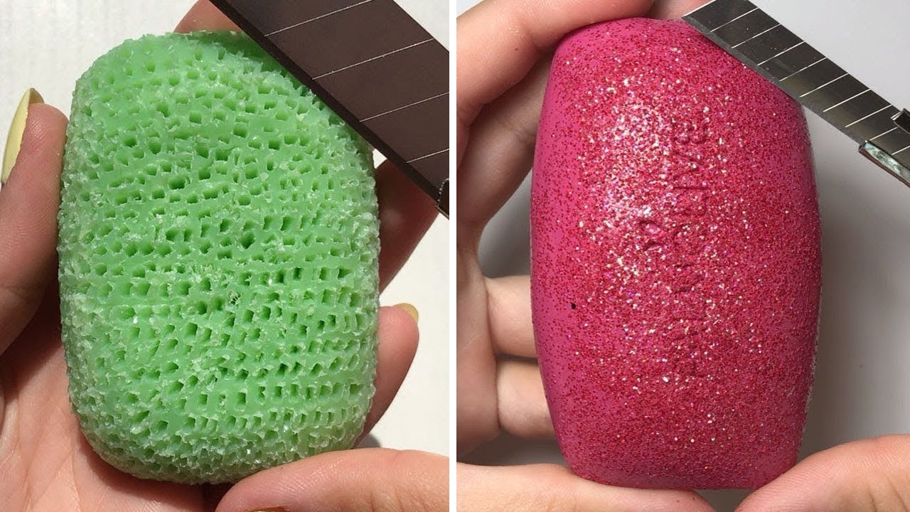Relaxing Asmr Soap Carving Satisfying Soap Cutting Videos 96 Youtube