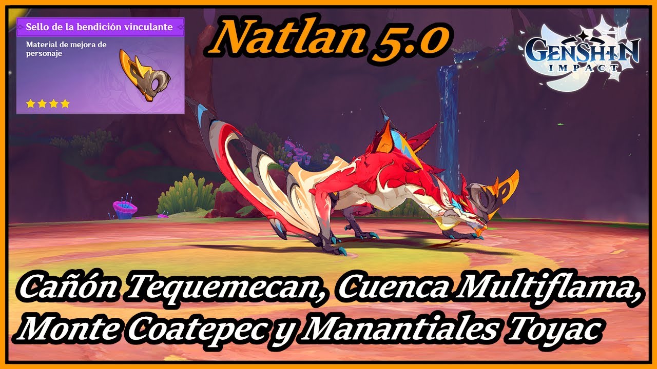 Tirano Qucusaurio Aureoardiente - Genshin Impact Natlan 5.0 - YouTube
