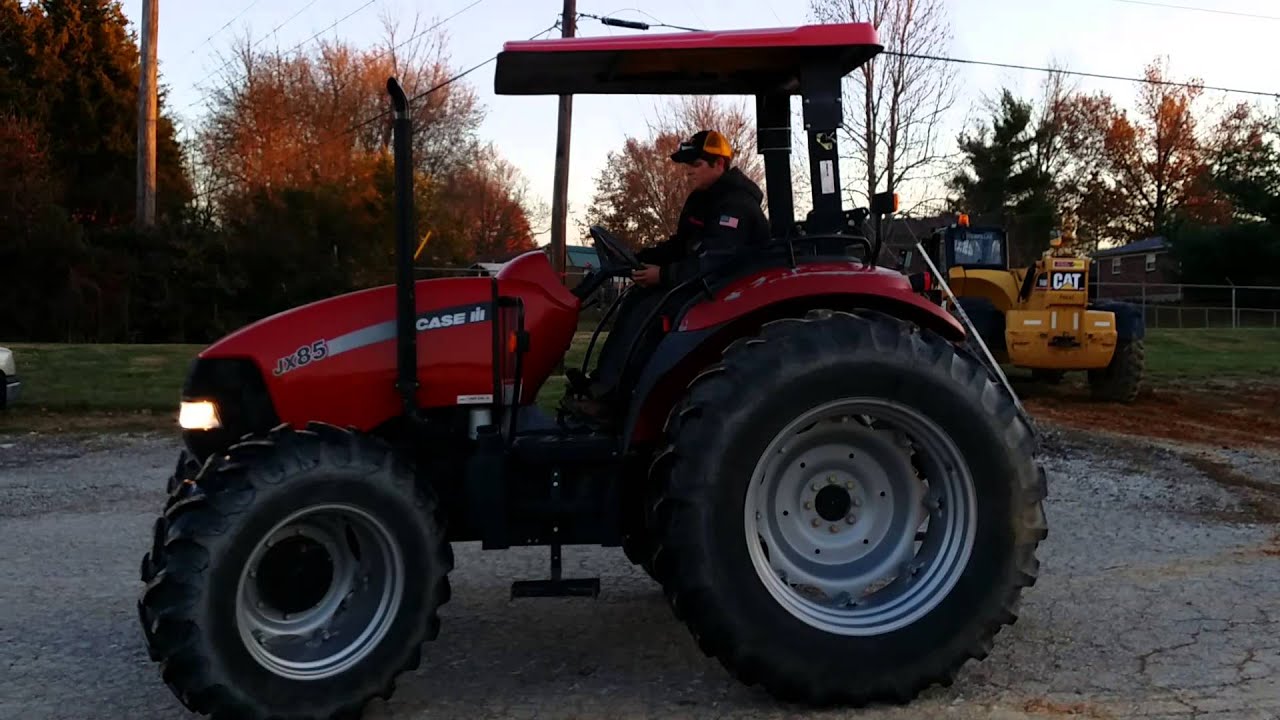 bigiron.com 2003 Case JX85 Tractor 12-24-14 Auction - YouTube