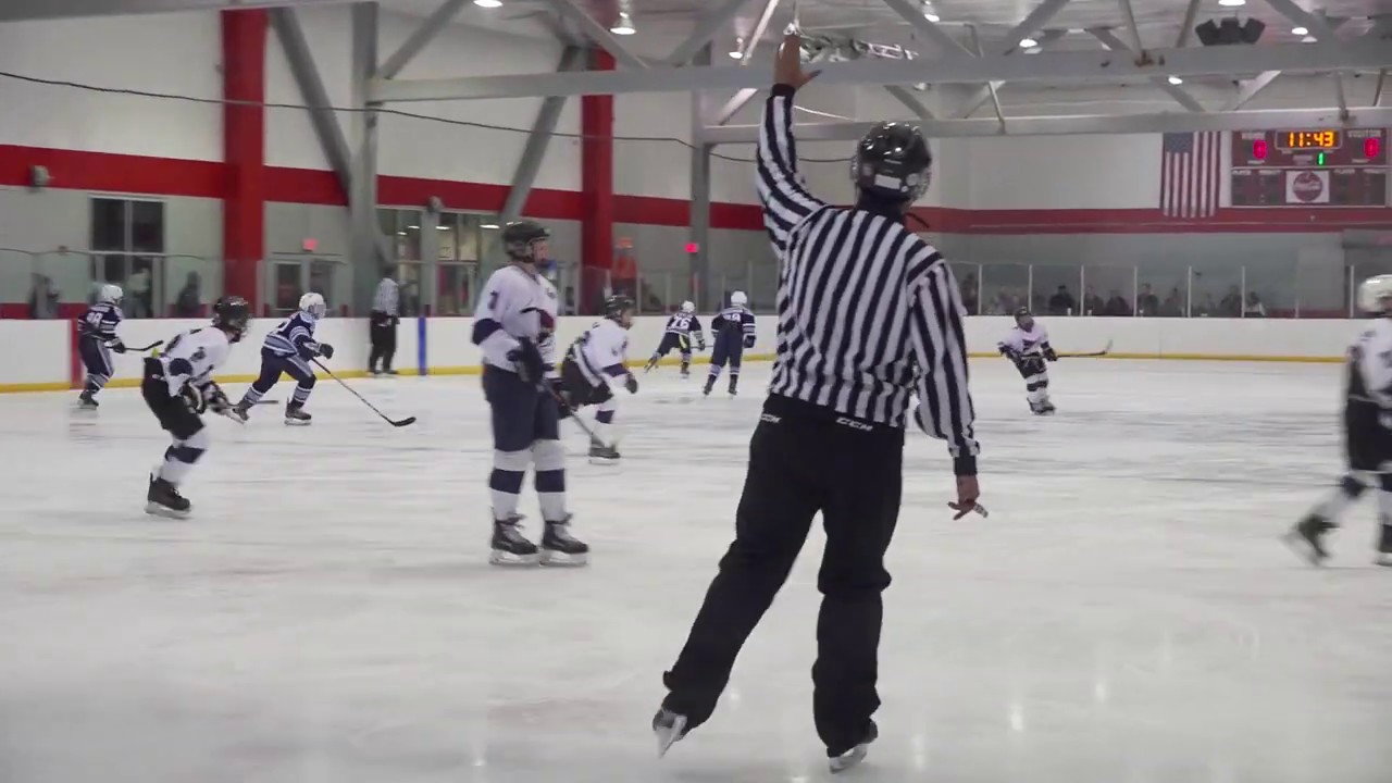 5 Jan 20 NC Force vs Raleigh Raptors 12U Peewee Ice Hockey - YouTube