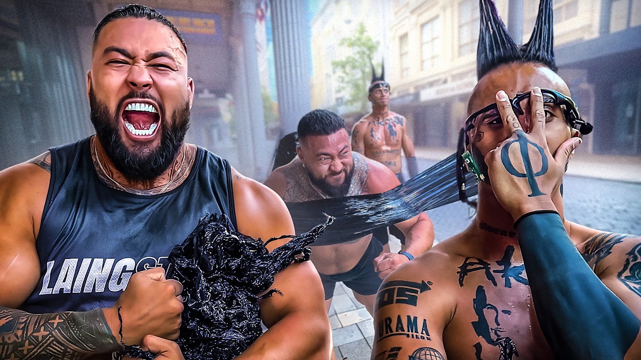 RUN STRAIGHT SHRINK WRAP CHALLENGE W/ LIL GOLO - YouTube