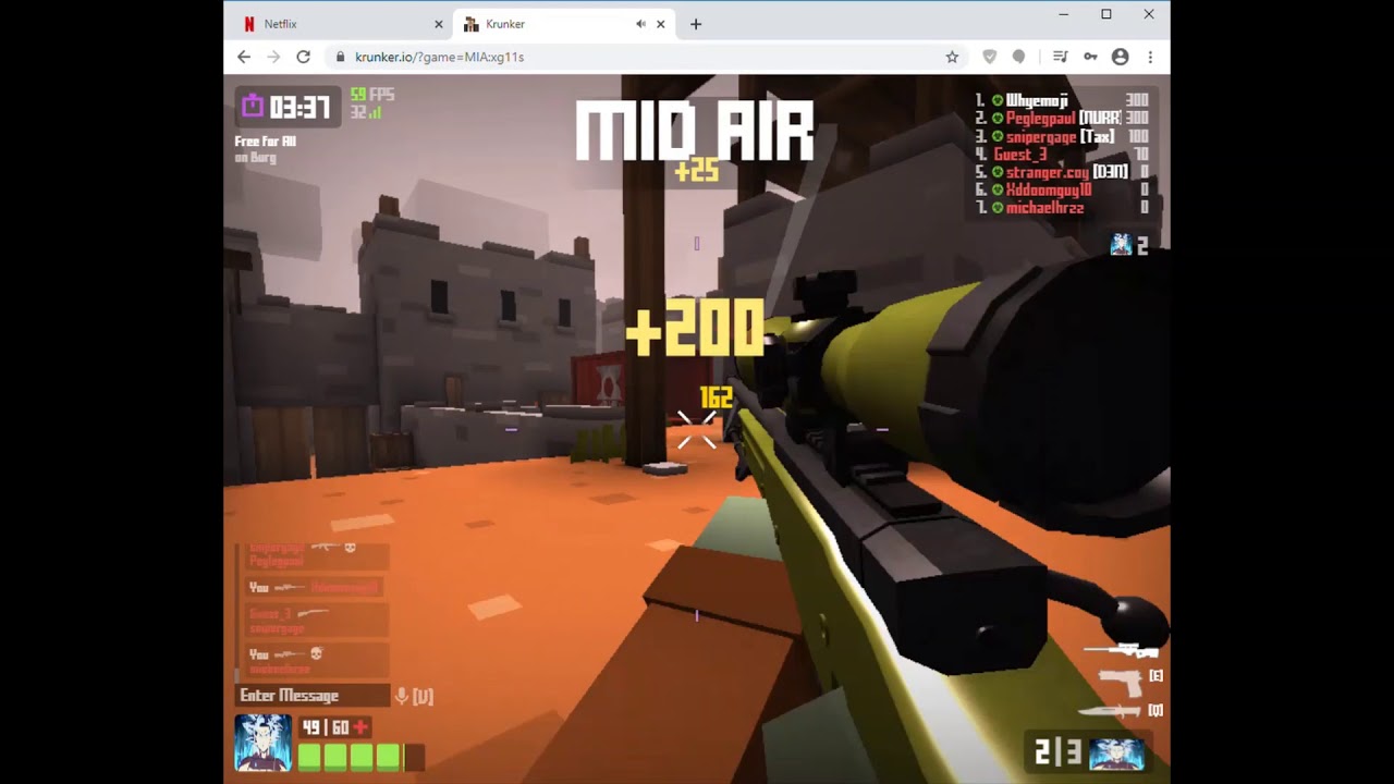 Krunker Kill Compilation - YouTube