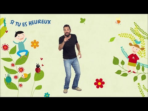Si t'es heureux (Se sei felice), chanson gestuelle, avec Rémi - YouTube