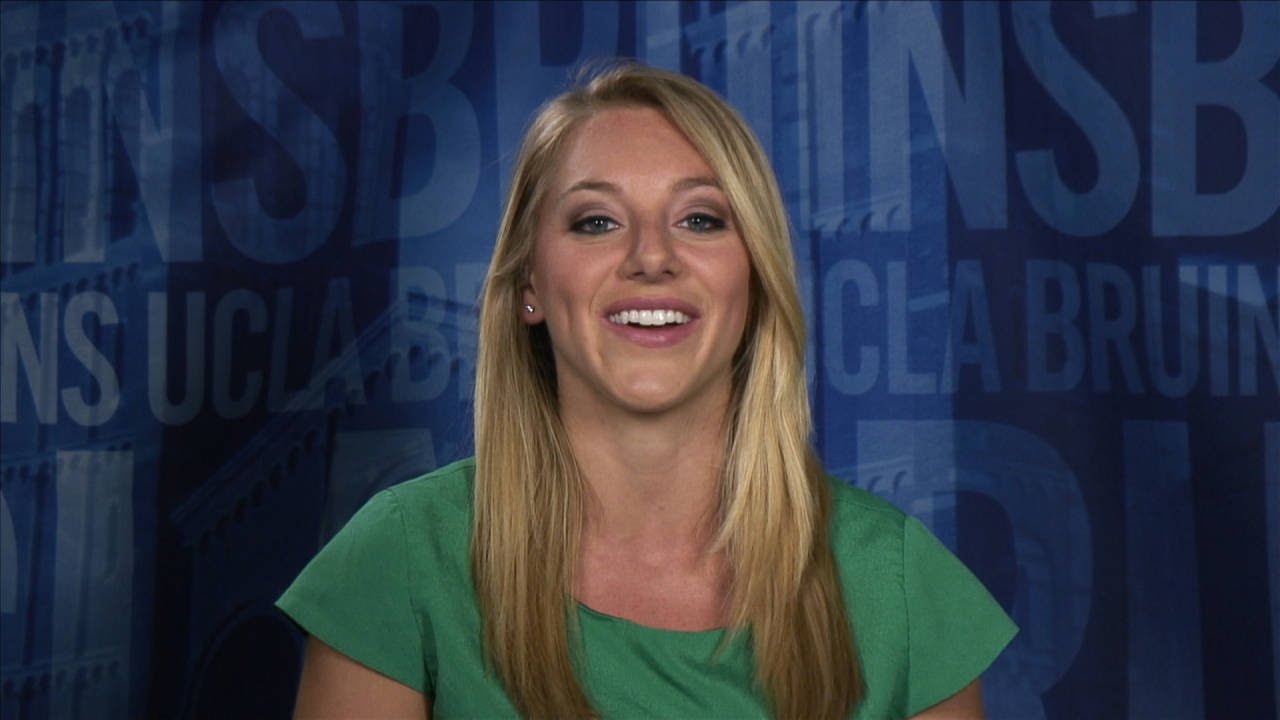 Samantha Peszek Discusses Pac-12 Sportsmanship Award For Bruins ...
