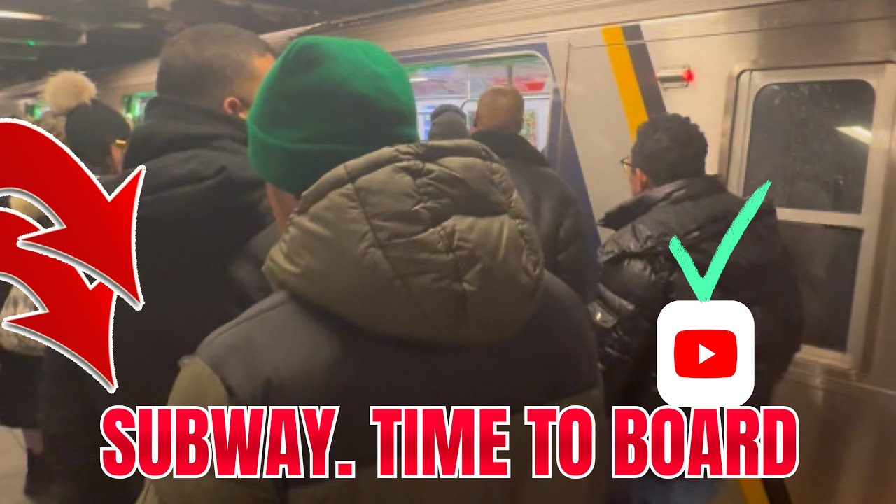 SUBWAY. TIME TO BOARD #video #trending #train #youtube #viralvideo # ...