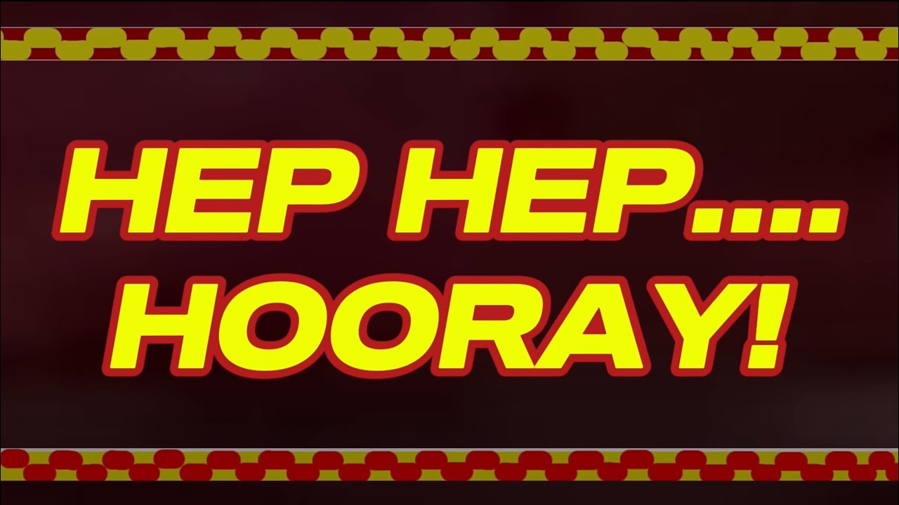 VRT.NY MEDIA CENTER ASPHALT 10 WORLD SEGMENT: “HEP HEP HOORAY!” LOGO ...