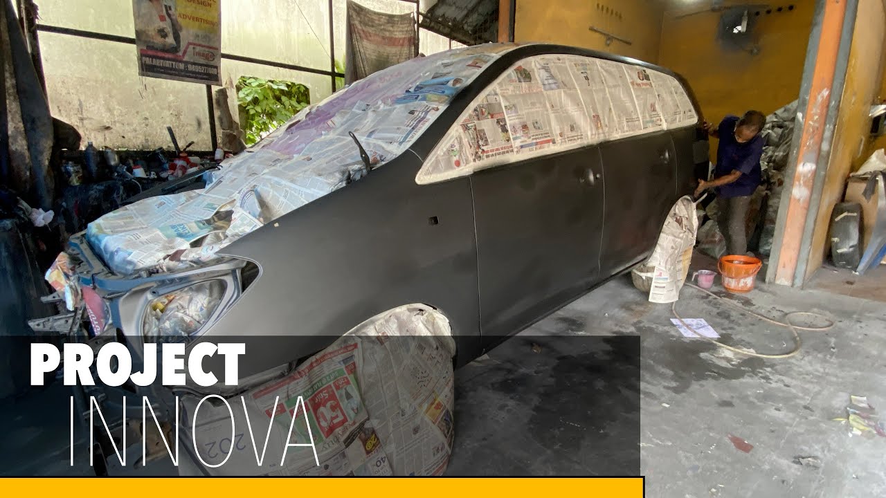 TOYOTA INNOVA PROJECT UPDATE ( custom paint ) Restoration 💥 - YouTube