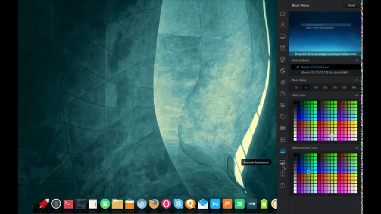 Linux Distro Deepin - with Customized Font DPI - YouTube