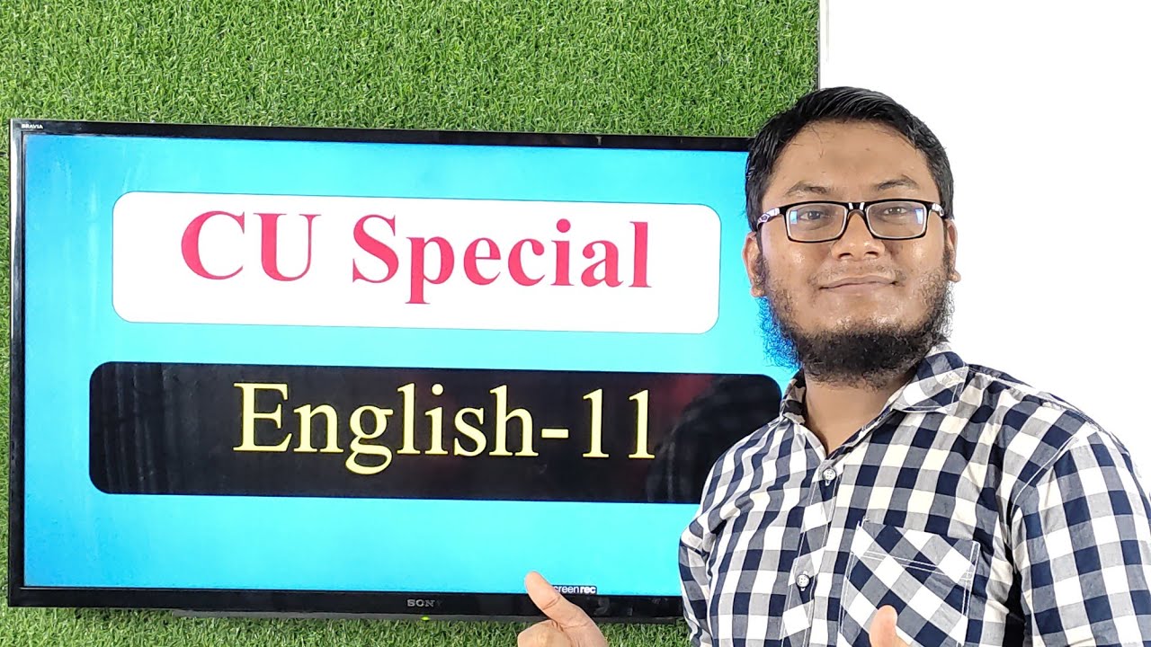 CU Special English-11| University admission English - YouTube