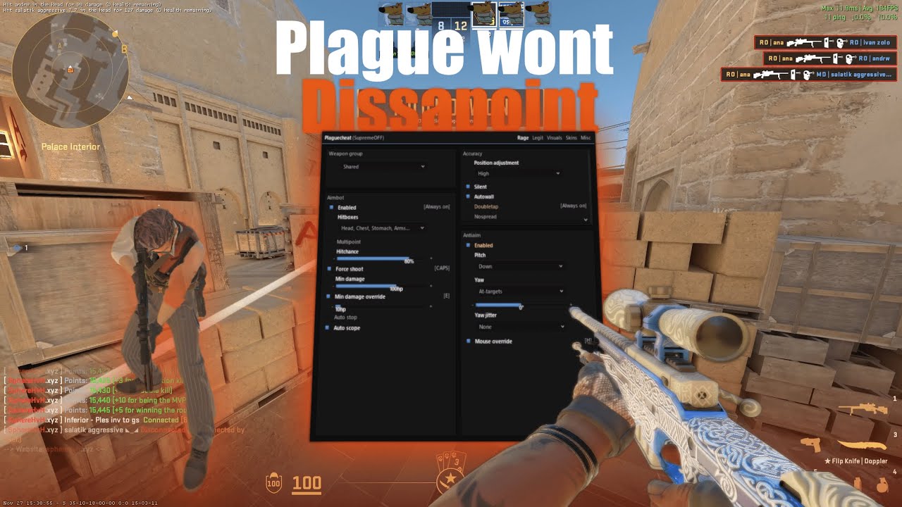 Plaguecheat V2 DOMINATES HvH! | UNBEATABLE CS2 HvH Experience! - YouTube