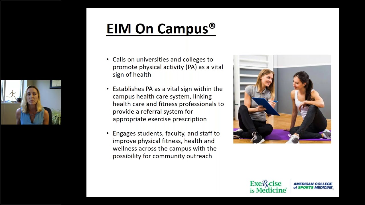 Exercise is Medicine On Campus 101 - YouTube