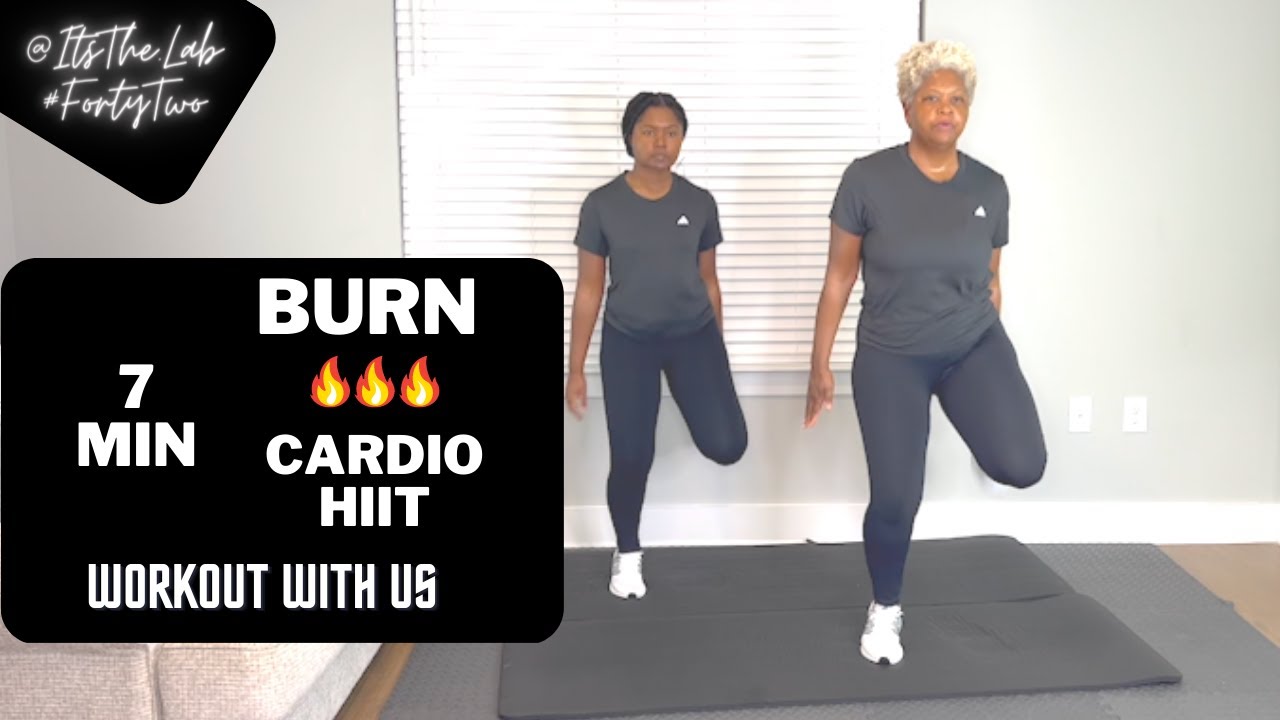 #42: 7-Min. Cardio HIIT Intense Burn No Repeat, Standing ONLY ...