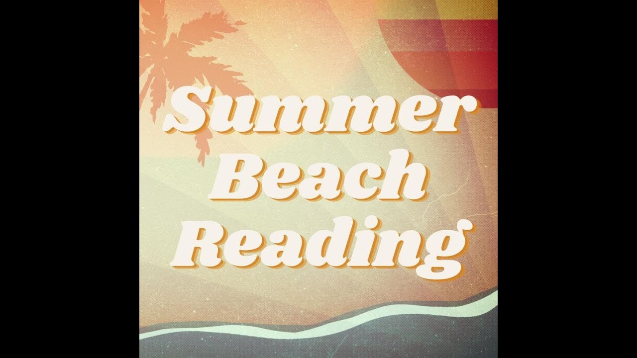 Summer Beach Reading Clipart