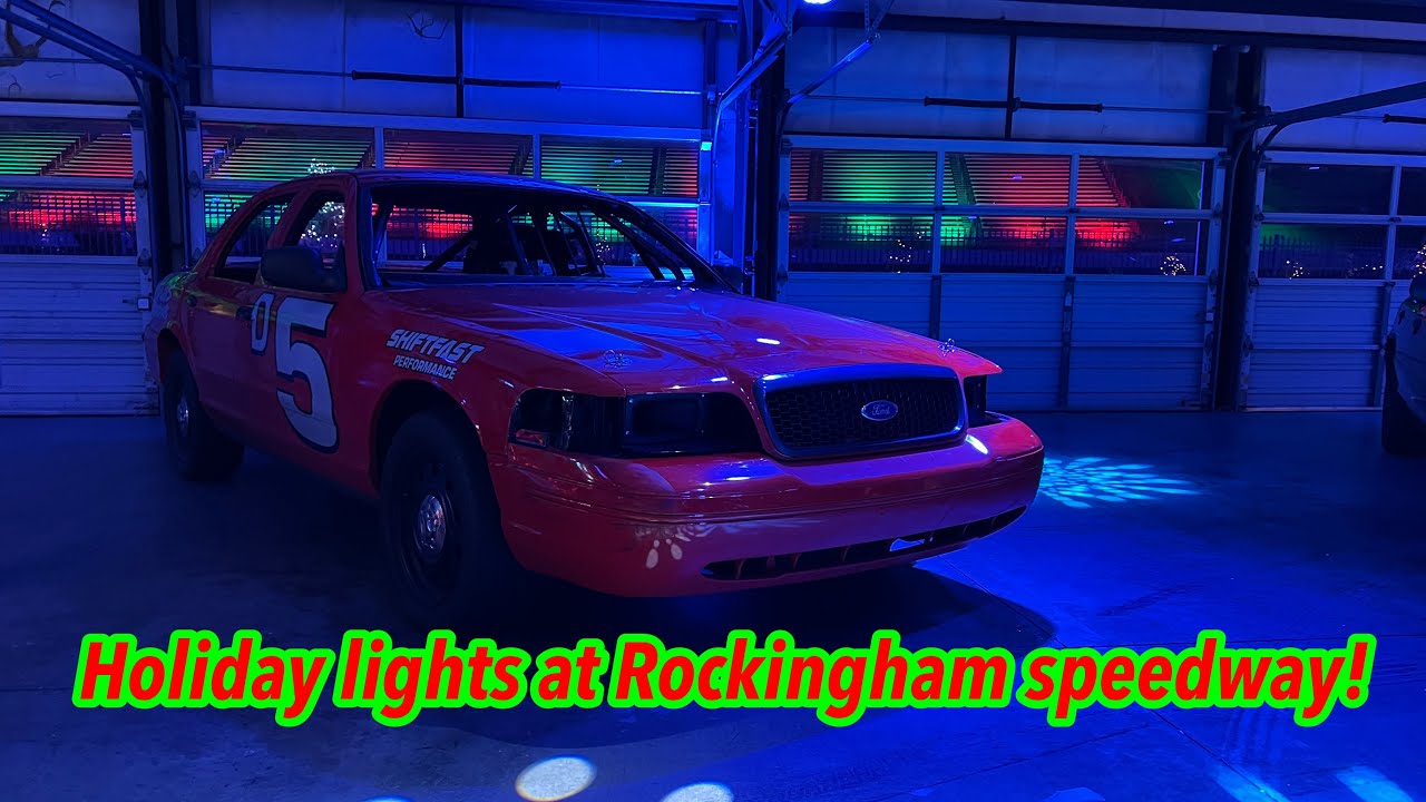 2024 Rockingham Speedway holiday light extravaganza! - YouTube