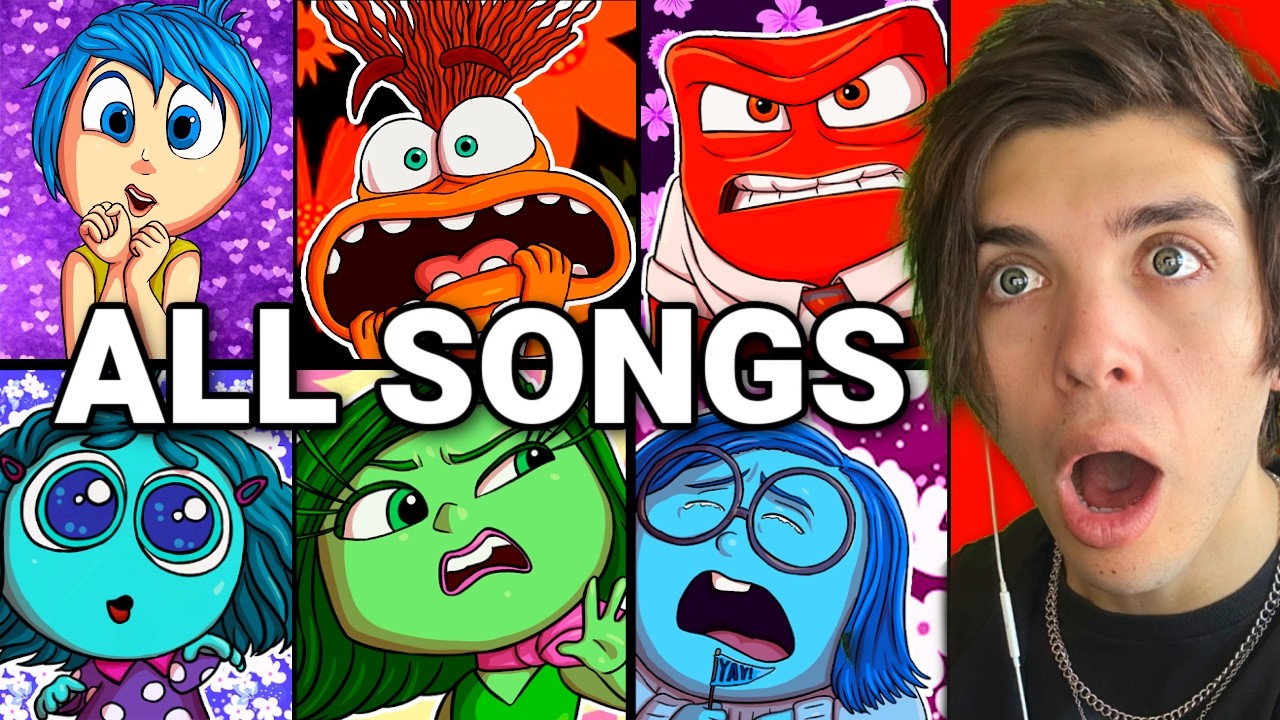 Inside Out 2 Sings A Song! (All Inside Out 2 Songs And Animated Music ...
