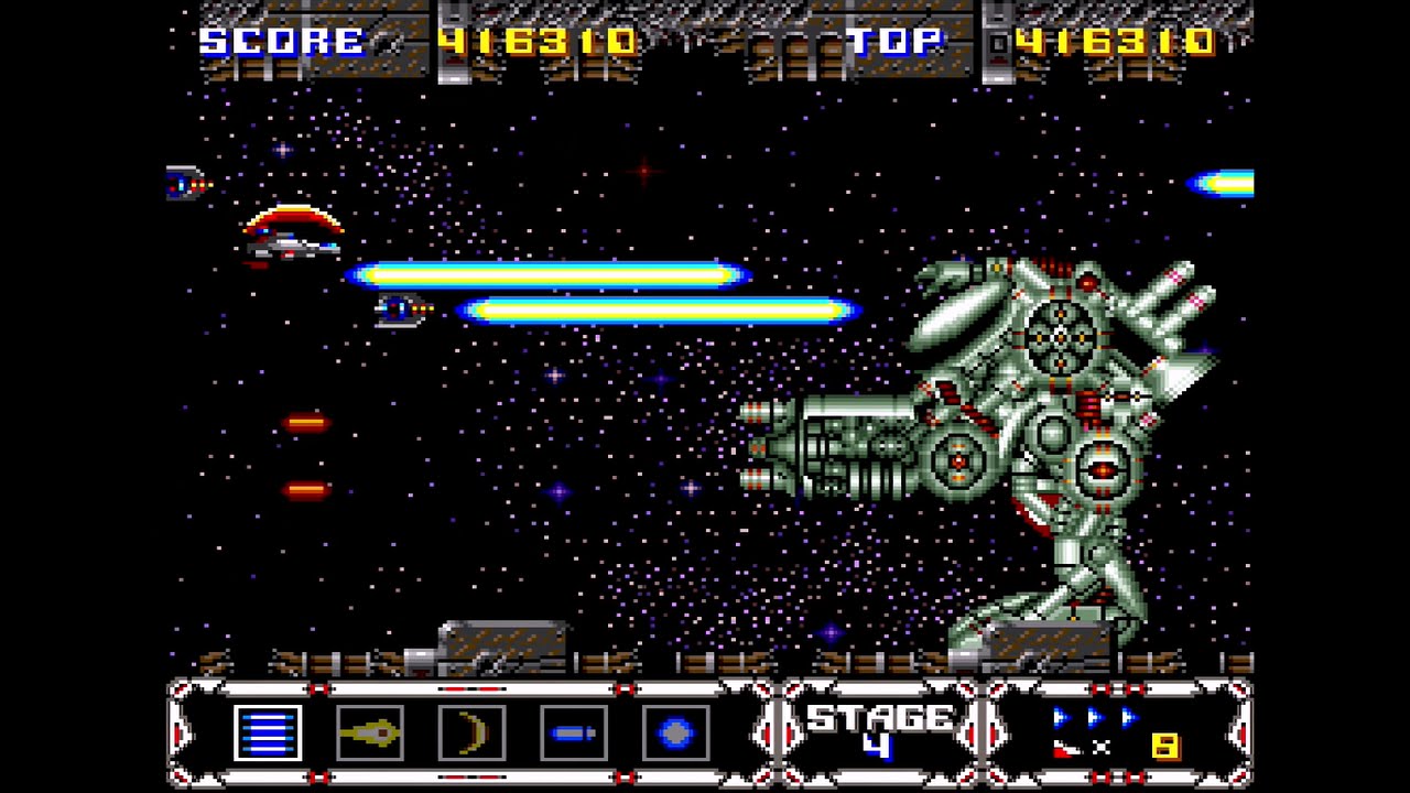 Thunder Spirits (SNES) - ALL Clear No-Miss on Maniac - YouTube