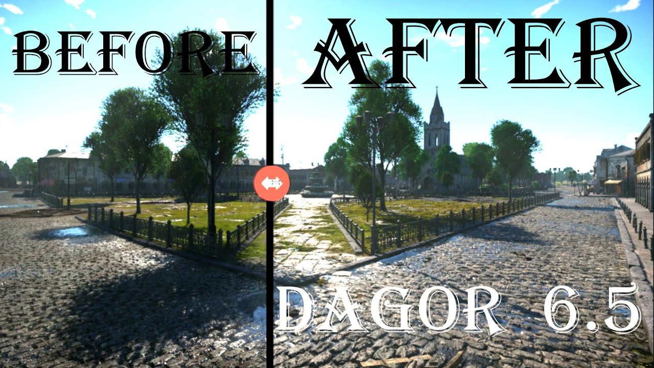 NEW GRAPHICS!!! - Dagor Engine 6.5 - YouTube