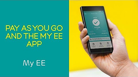 My EE App Help & How To - YouTube