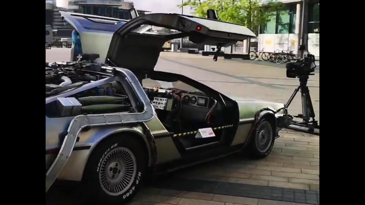 DeLorean at BBC Manchester - Orna Merchant - YouTube