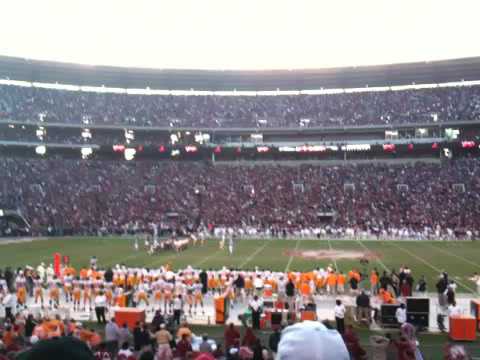 Rocky Block and Rammer Jammer Tennessee Alabama 2009 - YouTube