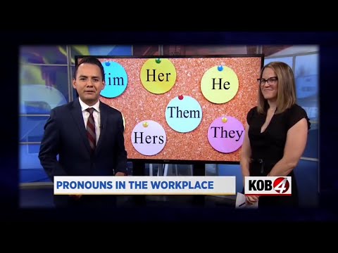 KOB 4 News Channel in New Mexico airs segment discussing "Pronouns In ...