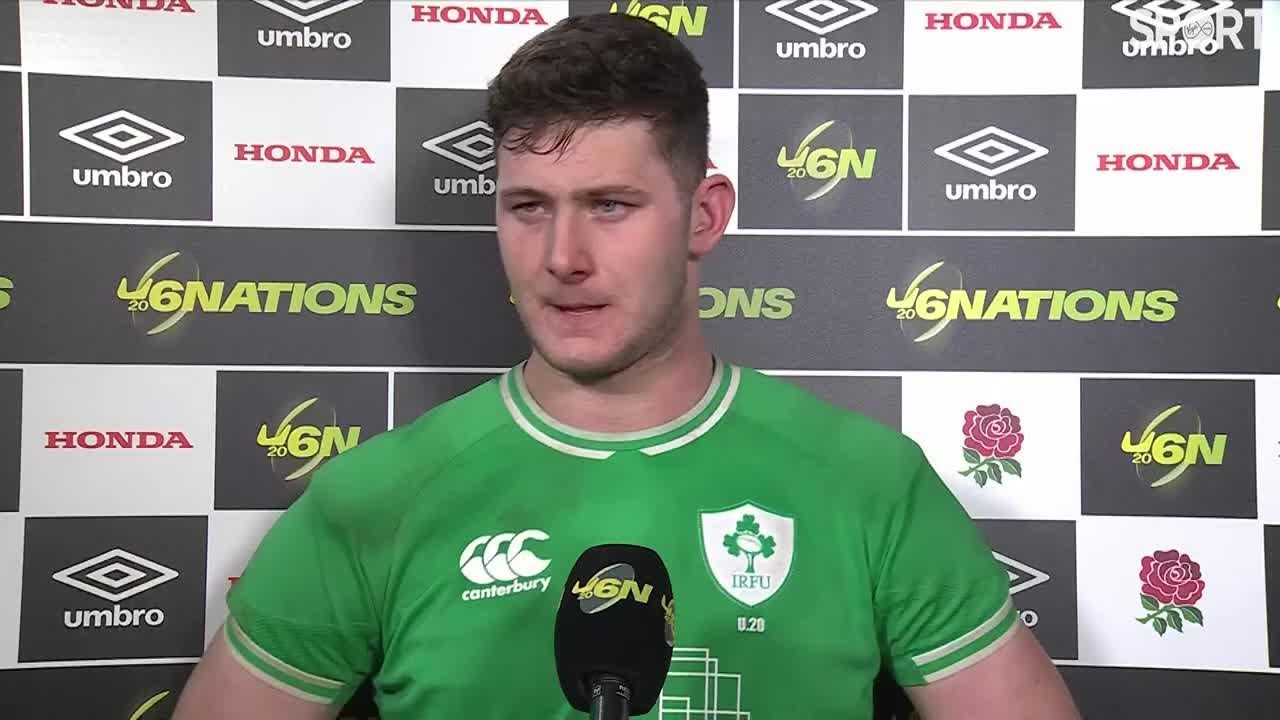 Ireland U20 captain Evan O'Connell after draw with England - YouTube