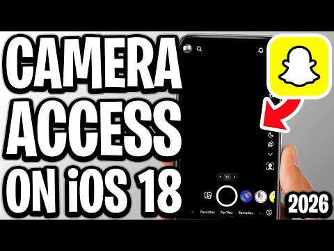 How To Access Camera On Snapchat iOS 18 - Full Guide