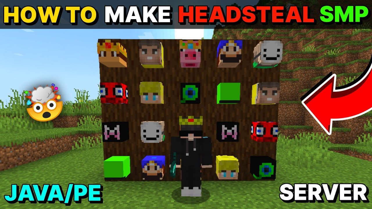 How To Make Head Steal SMP In Minecraft How To Make Head Steal SMP In