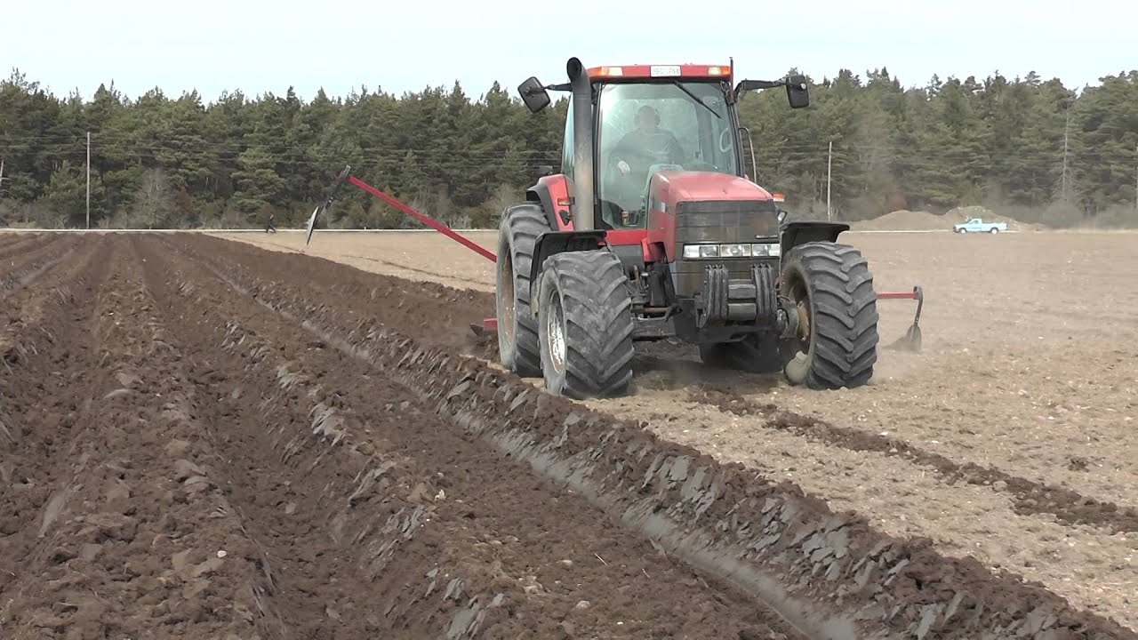 Case IH MX200 used for deep plowing for potato planting April 9, 2015 ...
