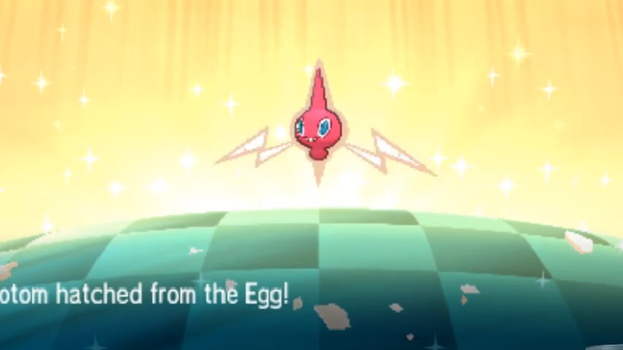 Shiny Rotom reaction 325 Masuda Method Eggs | Pokemon Ultra Sun & Moon ...