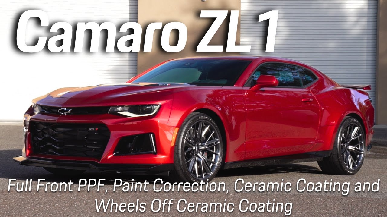 Radiant Red Camaro ZL1 Receives Gtechniq Crystal Serum Ultra "Black ...