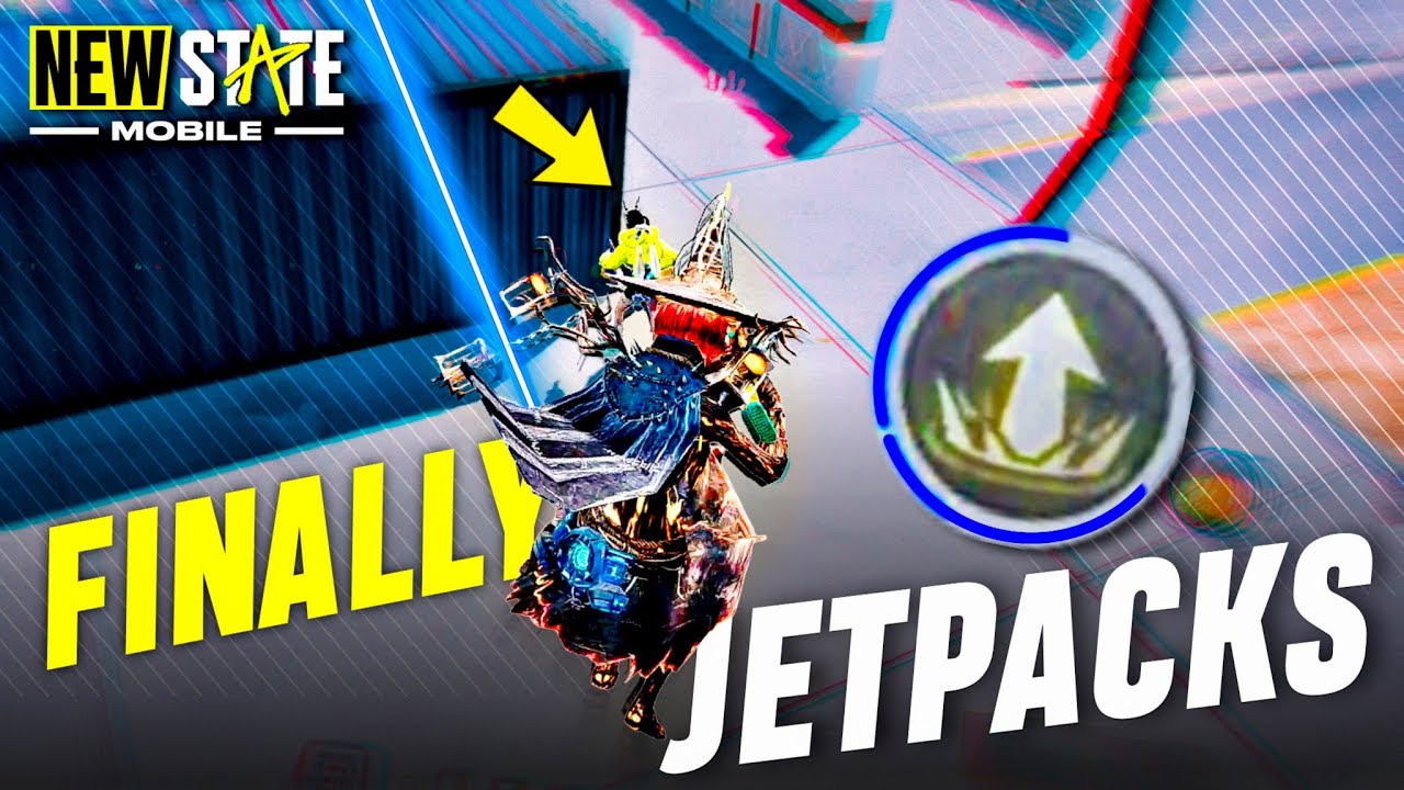 My First Game with JETPACKS in NEW STATE MOBILE - YouTube