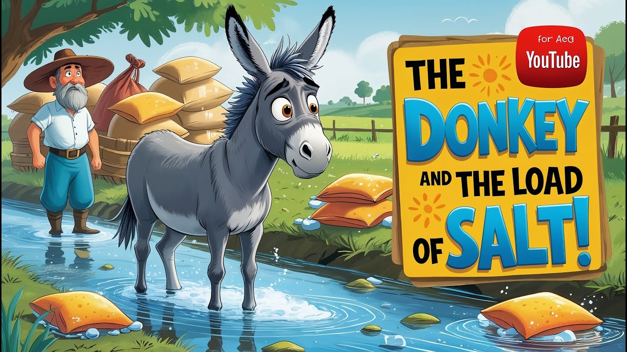 "The Donkey and the Load of Salt: A Lesson in Honesty and Hard Work ...