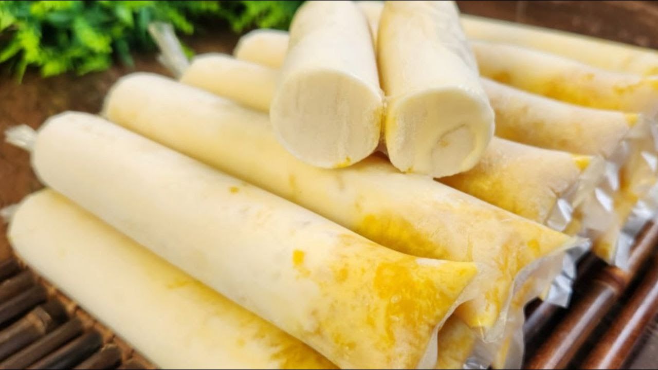 CREAMY MANGO ICE CANDY - YouTube