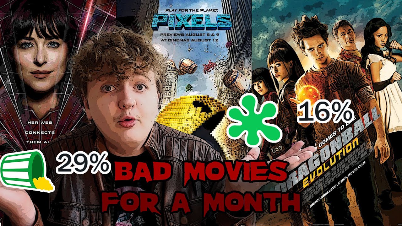 I'm Watching Exclusively Bad Movies for a Month - YouTube