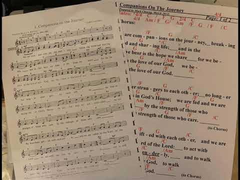 Companions On The Journey (Carey Landry) (Ricci915 Choir Practice ...