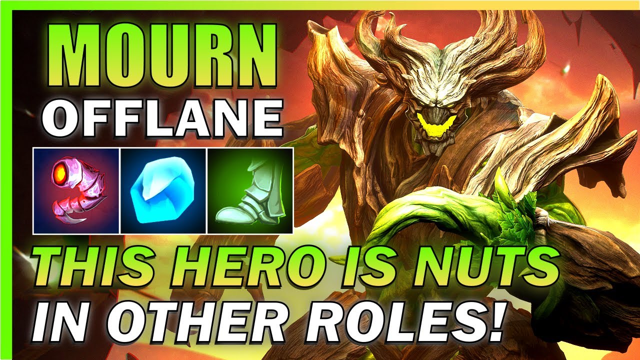 The NEW HERO MOURN is not just BROKEN in support (HE IS NUTS IN OFFLANE ...