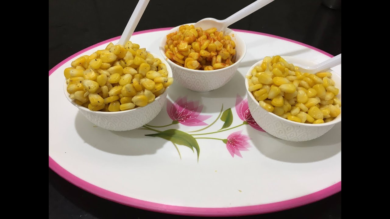 Three Types of Corn Recipes || Street Style Corn || Quick Snack Bite ...