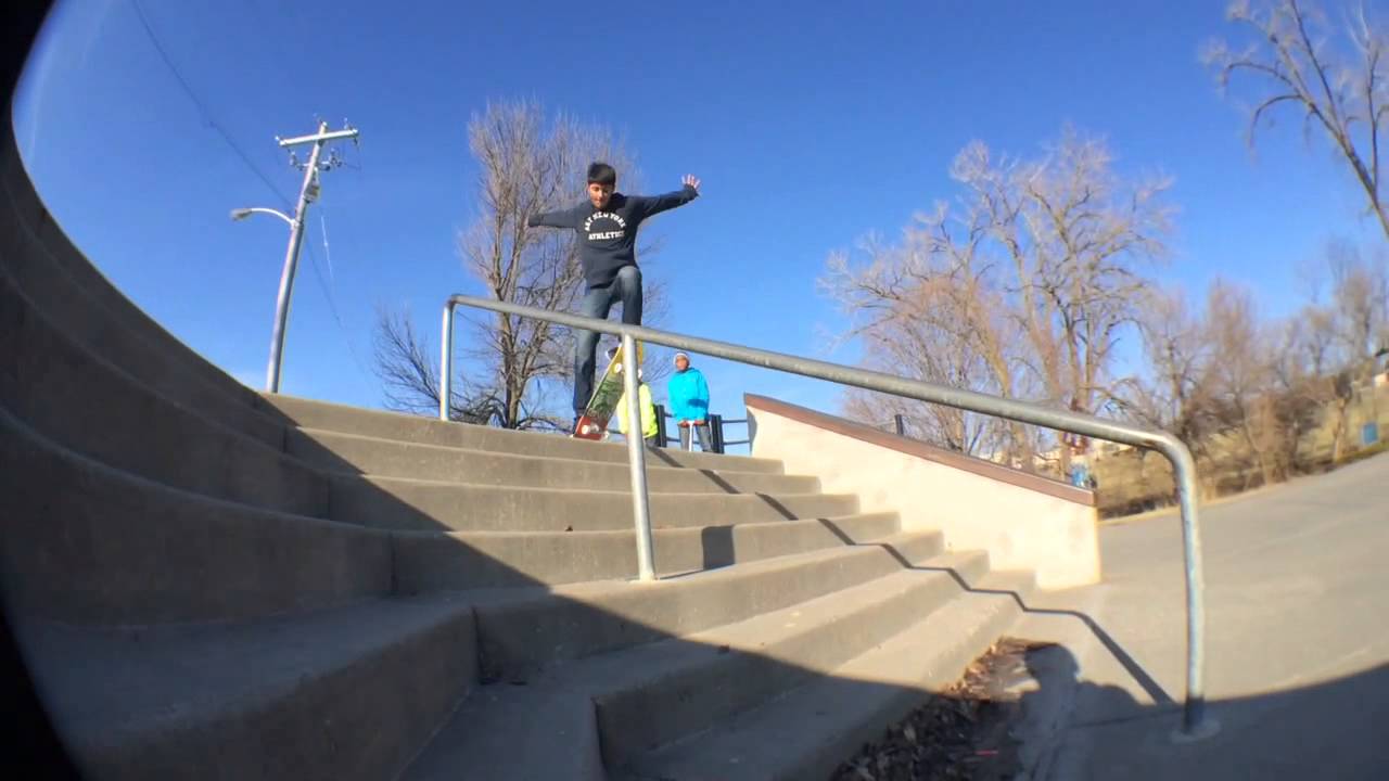 Winter Skateboarding - YouTube