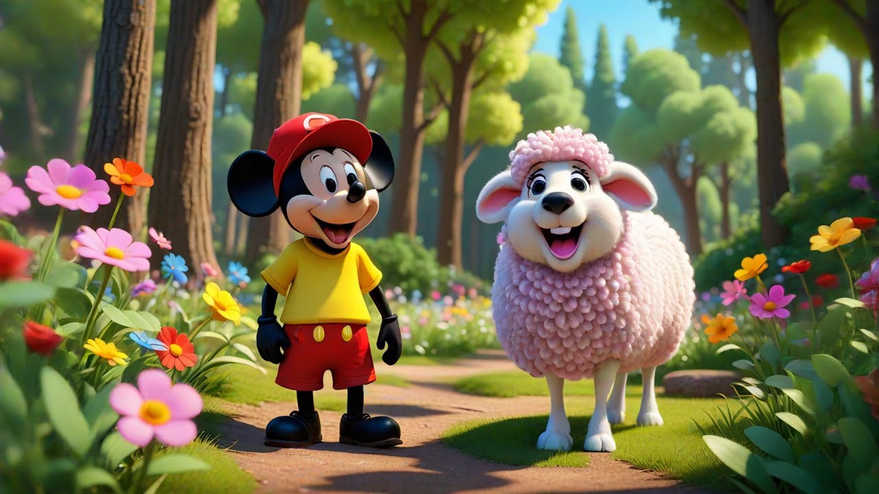 🌟 Mickey & the Pink Sheep 🐭🐑 | Magical Adventure for Kids 🎨 - YouTube