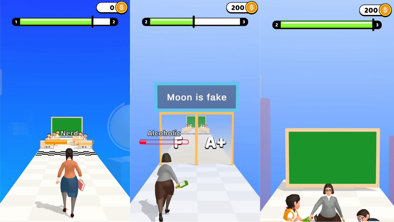 Teacher Run 🏃🏃🏃 new Game trailer - YouTube