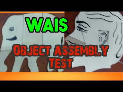 WAIS || Object assembly test - YouTube