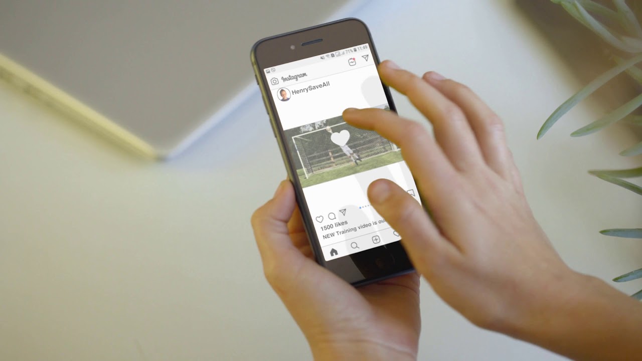 INSTAGRAM SCROLLING HAND: SavzVidz Animated Video Effects for Company ...