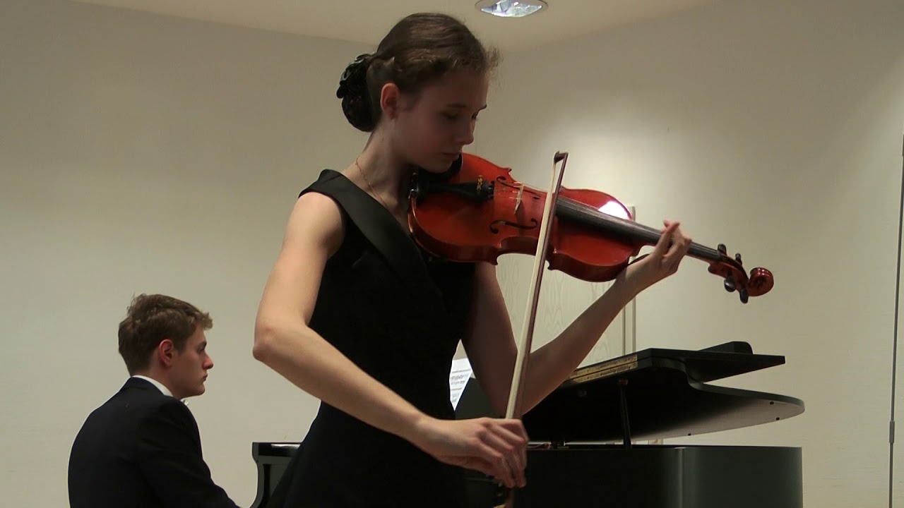 Tchaikovsky - Scherzo / Maria Andreeva (violin) , Sergey Beliavsky ...