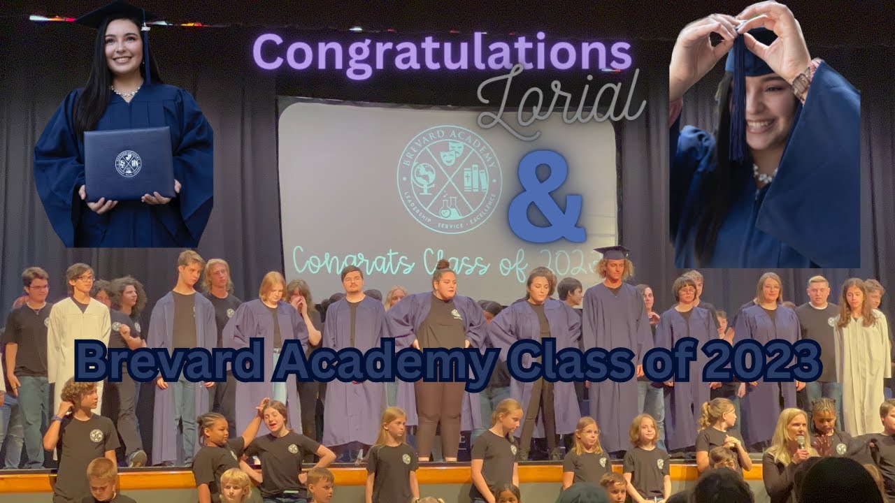 Lorial & brevard Academy Graduation Ceremony - YouTube