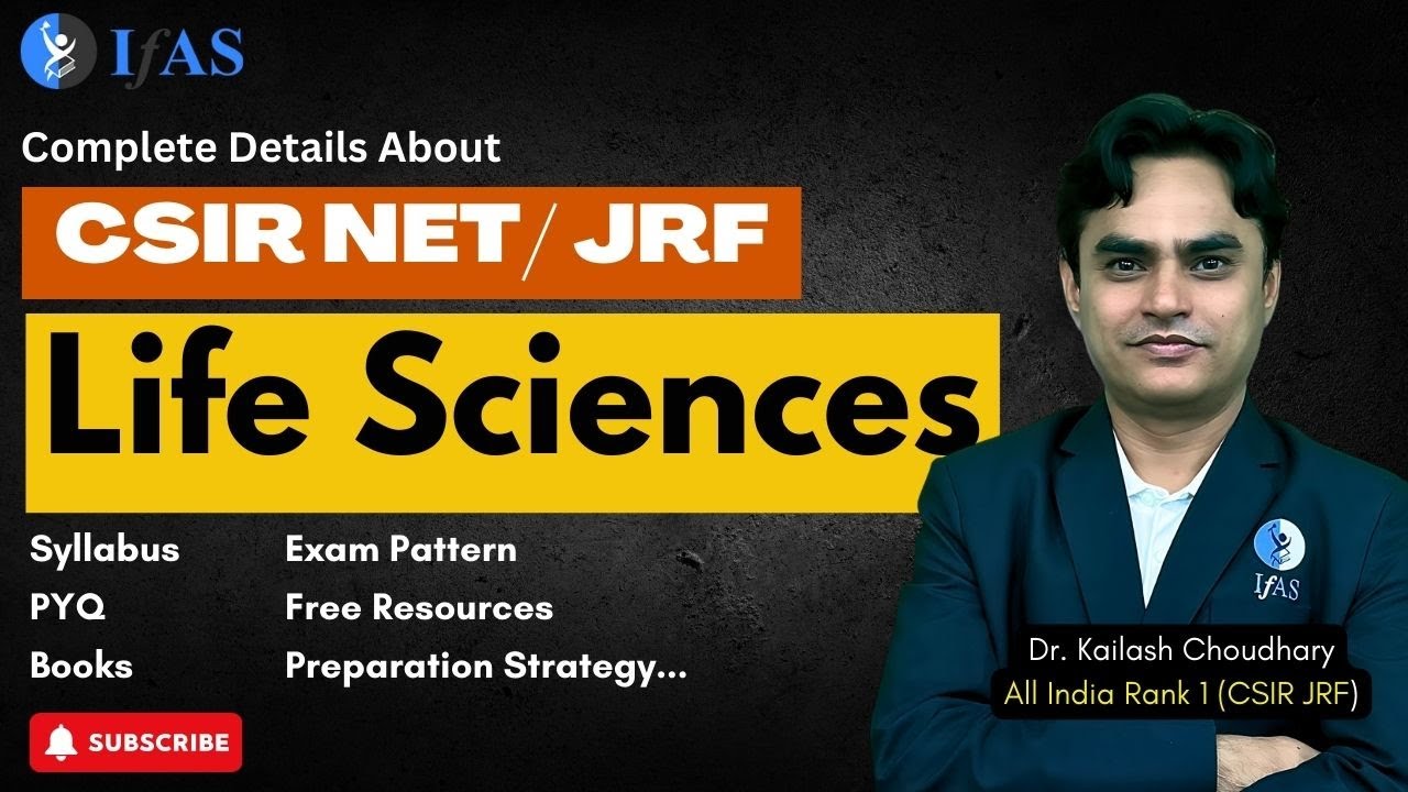 🏆All About CSIR NET/JRF Life Sciences: Syllabus, Exam Pattern, Books ...