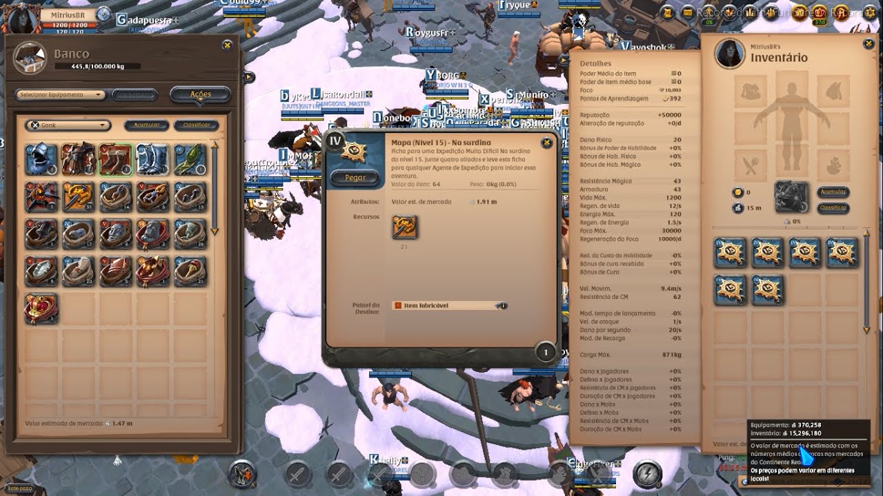 ALBION ONLINE UP MAPS HCE 10 - 15! QUASE 30 M EM 3 DIAS! - YouTube