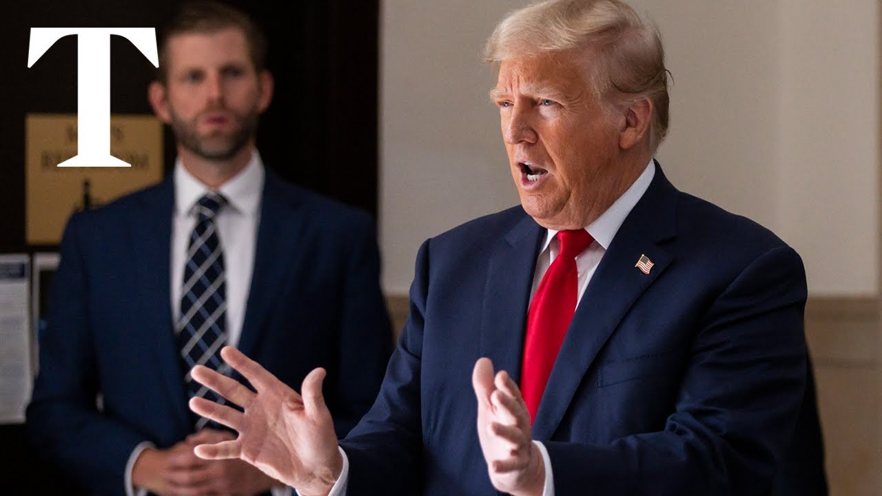 Trump blasts 'corrupt' attorney general as civil fraud trial resumes ...