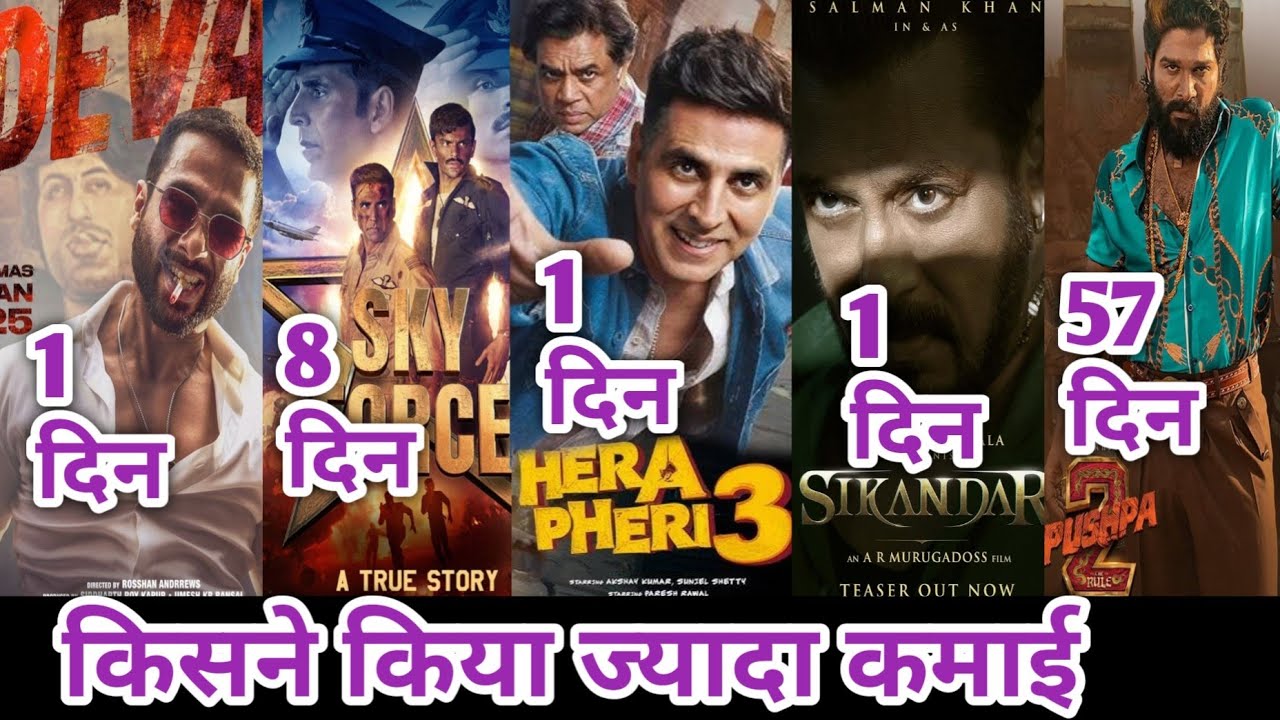 Deva Box Office Collection || Deva Movie Review || Sky Force Box Office ...